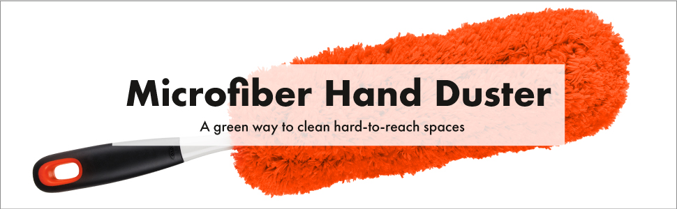 OXO Microfiber Hand Duster, 1.00 x 12.50 x 44.00 cm