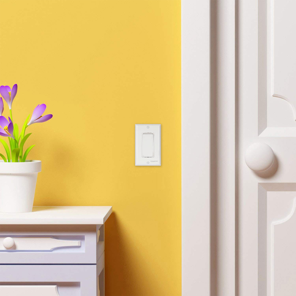 Single Pole Decorative ON/OFF Wall Switch, Wall Plates Included, 15A ...