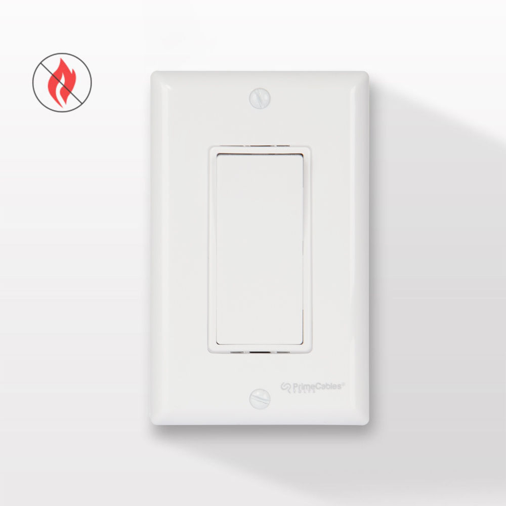 Single Pole Decorative ON/OFF Wall Switch, Wall Plates Included, 15A ...