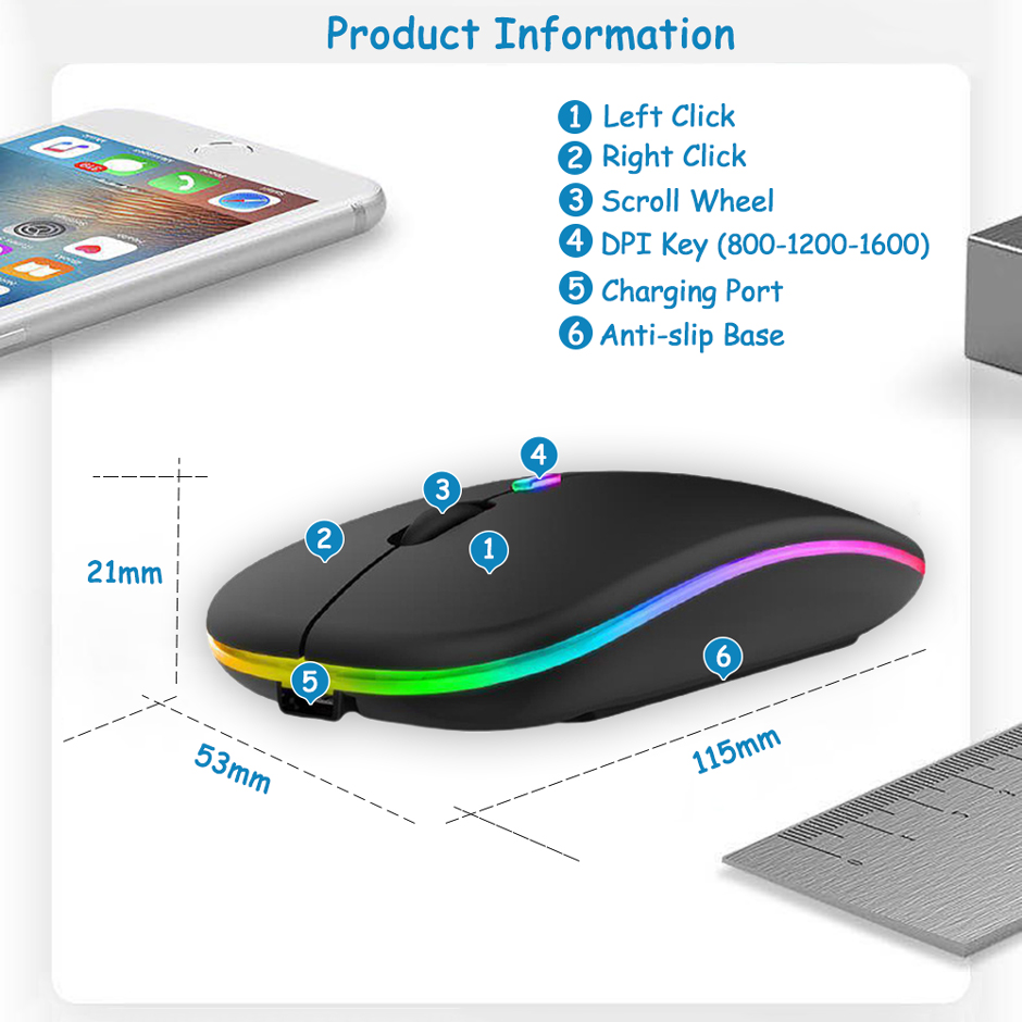 Rechargeable mouse store