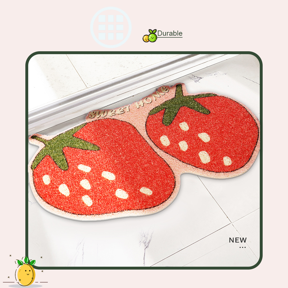 PVC Material Wire Circle Durable Fruit Mat with No Edge Pressing ...