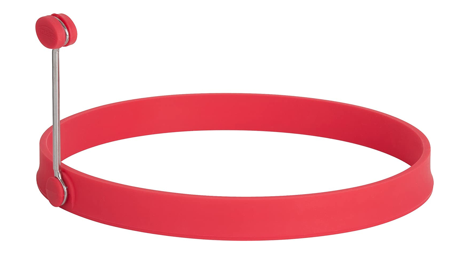 Silicone 6-Inch Pancake Ring, Red - Trudeau