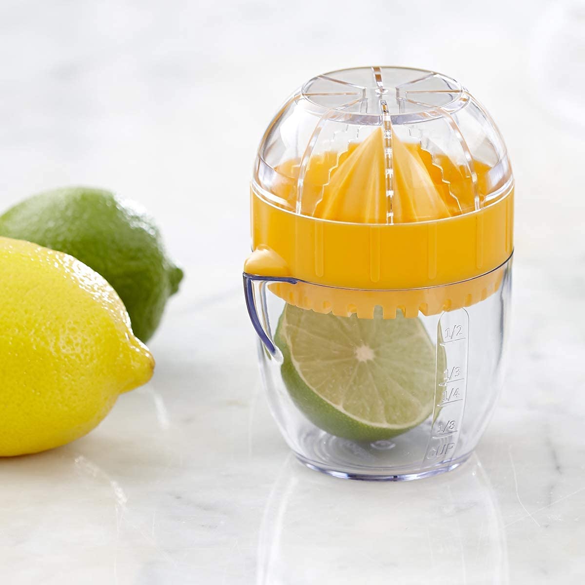 Citrus Juicer, Includes an Integrated Strainer and a Calibrated ...