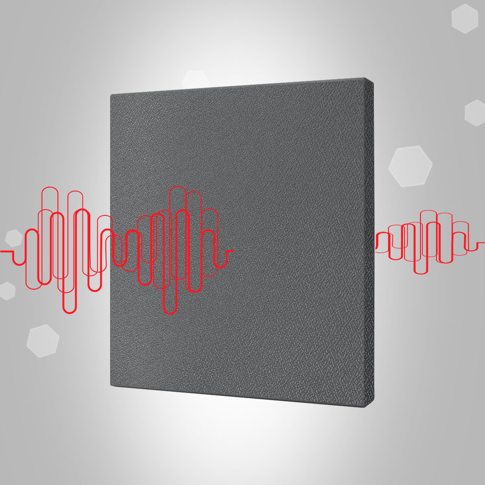 Wall Acoustic Absorption Panel, Home Studio Noise Insulation Decor ...