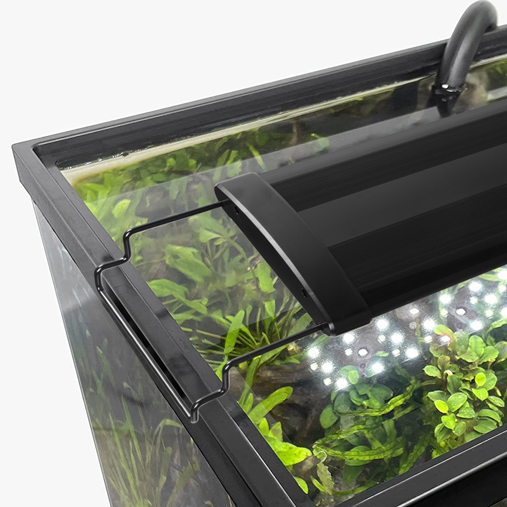 Blue and White LED Fish Aquarium Light with Extendable Brackets ...