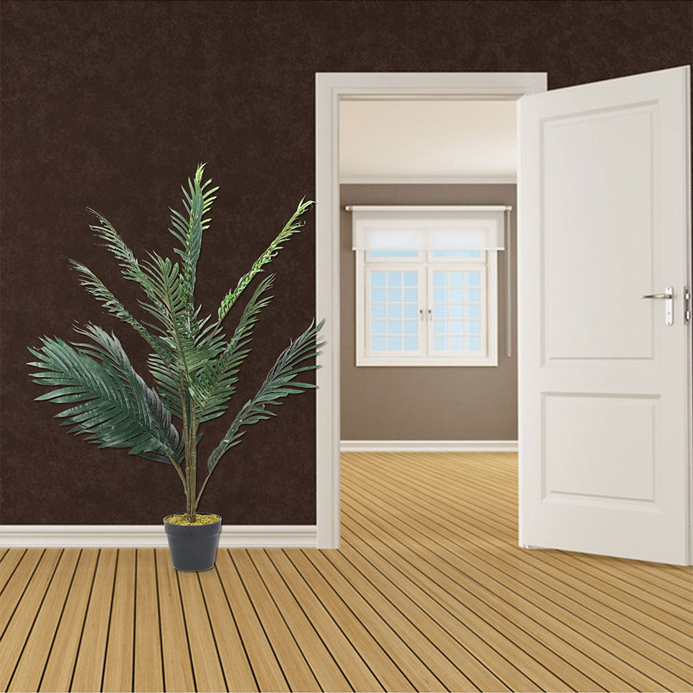 Lifelike Artificial Palm Trees in Stylish Pots for Indoor and Outdoor ...