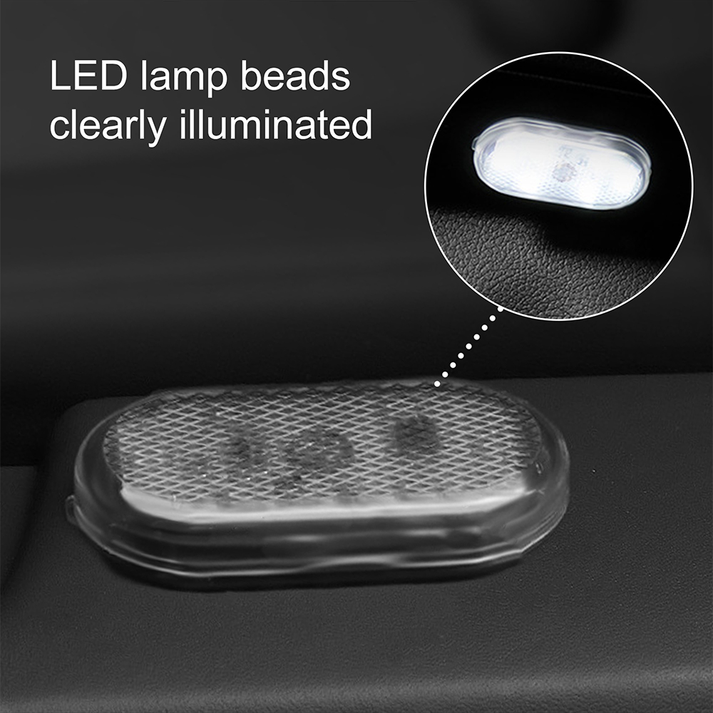 Car Interior LED Lights, Magnetic Touch Sensitive RGB Light, 150mAh ...