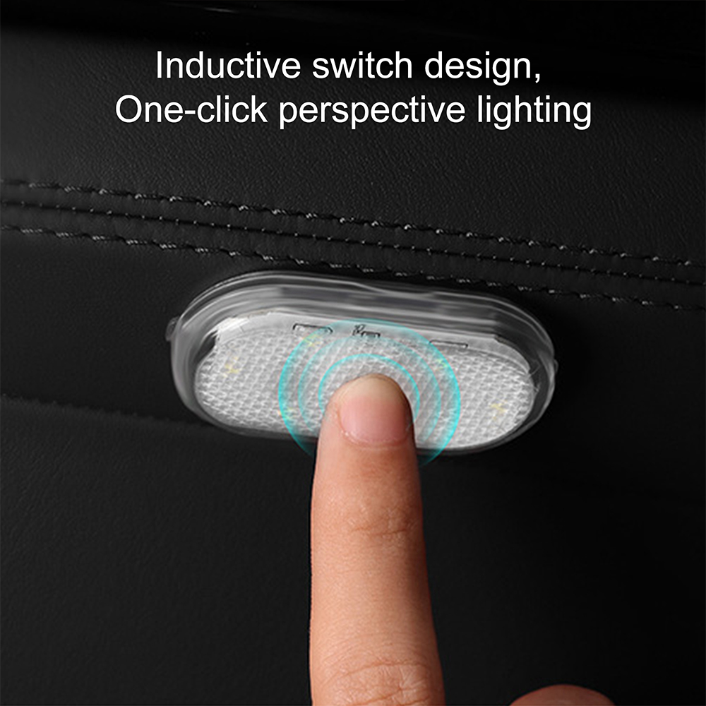 Car Interior LED Lights, Magnetic Touch Sensitive RGB Light, 150mAh ...