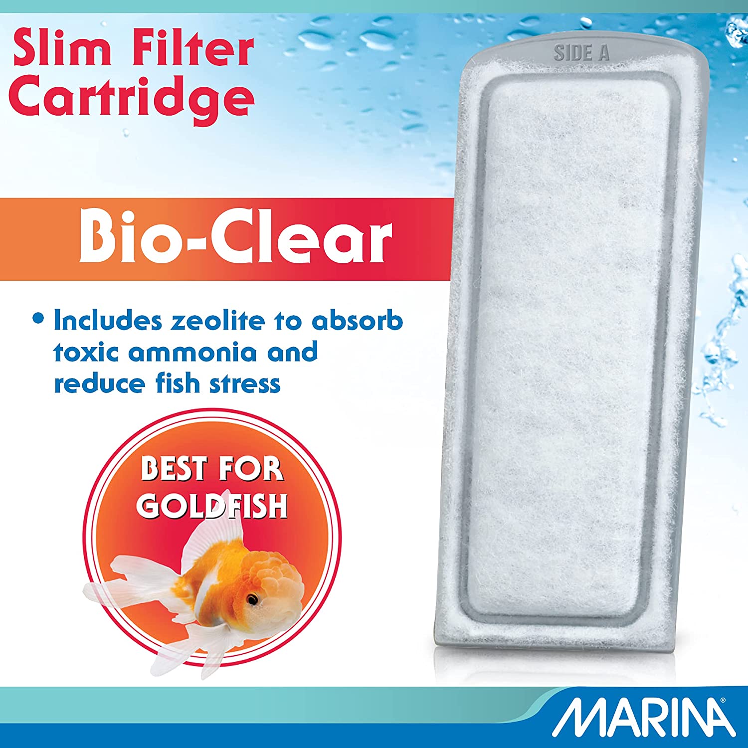 Marina Bio Clear Cartridge for Slim Filters, 3 pack