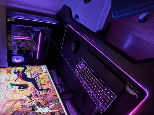 Reviews of RGB Gaming Mouse Pad, 7 LED Colors - Moustache®