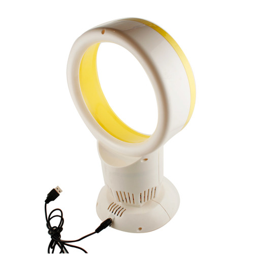 USB Air Multiplier Desk Fan , Yellow