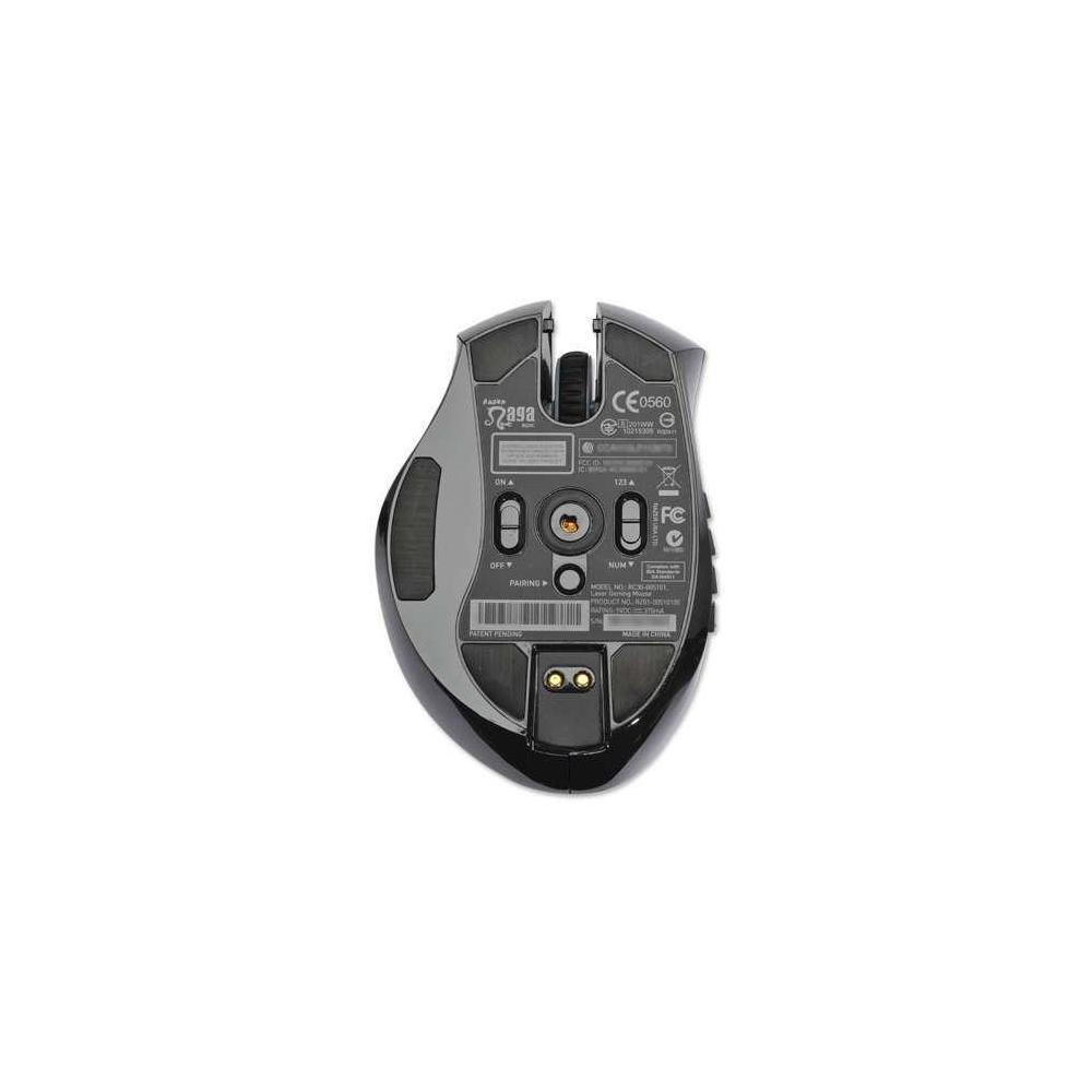 Razer Naga Epic MMO Gaming Mouse Black 17 Buttons 1 x Wheel USB Wired ...