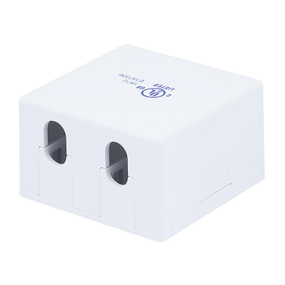Surface Mount Box 2 Port - Monoprice®