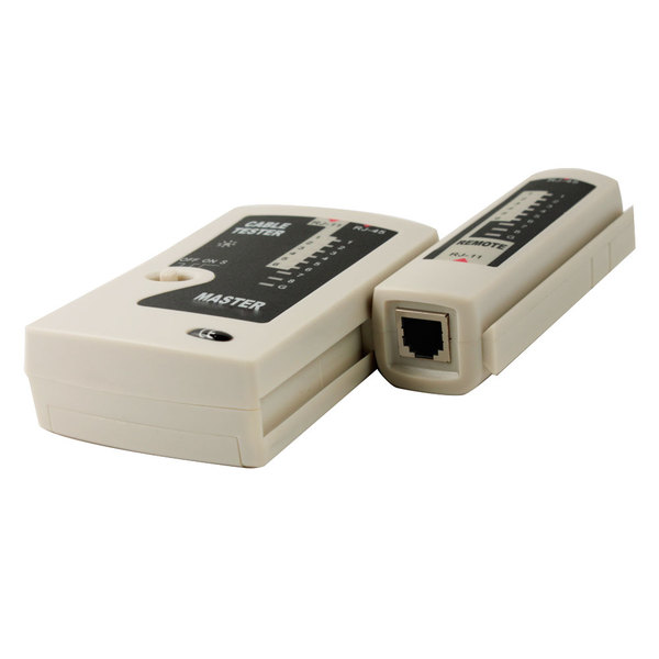 RJ-11 and RJ-45 Modular Plug Tester