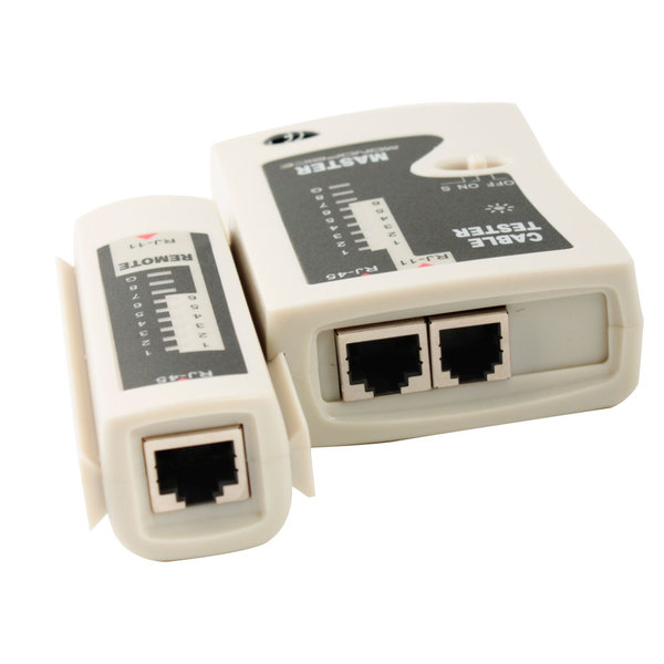 RJ-11 and RJ-45 Modular Plug Tester