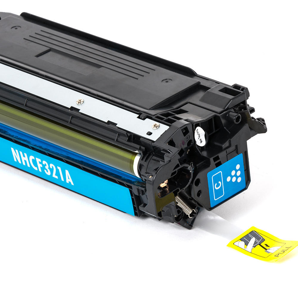 Remanufactured HP 653A CF321A Cyan Toner Cartridge