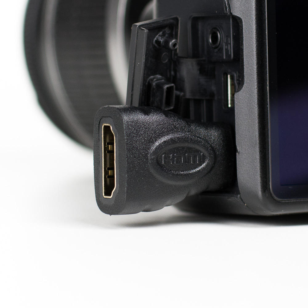 Mini-HDMI (Type C) Male to HDMI (Type A) Female Adapter - PrimeCables®