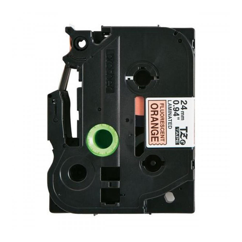 Brother TZe-B51 Original Laminated Label Tape, 24mm (0.94"), Black on ...