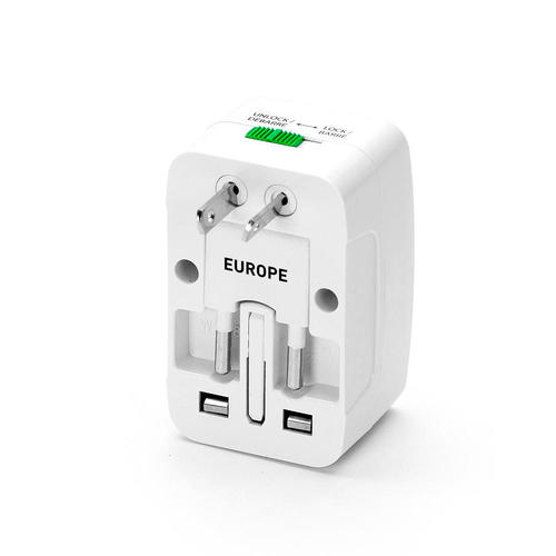 Universal Travel AC Adapter All in One UK/US/AU/EU/CA Multi Plug ...