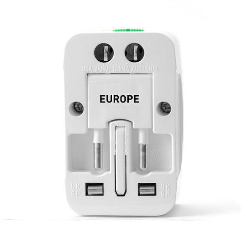Universal Travel AC Adapter All in One UK/US/AU/EU/CA Multi Plug ...