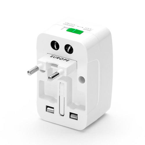 Universal Travel AC Adapter All in One UK/US/AU/EU/CA Multi Plug ...