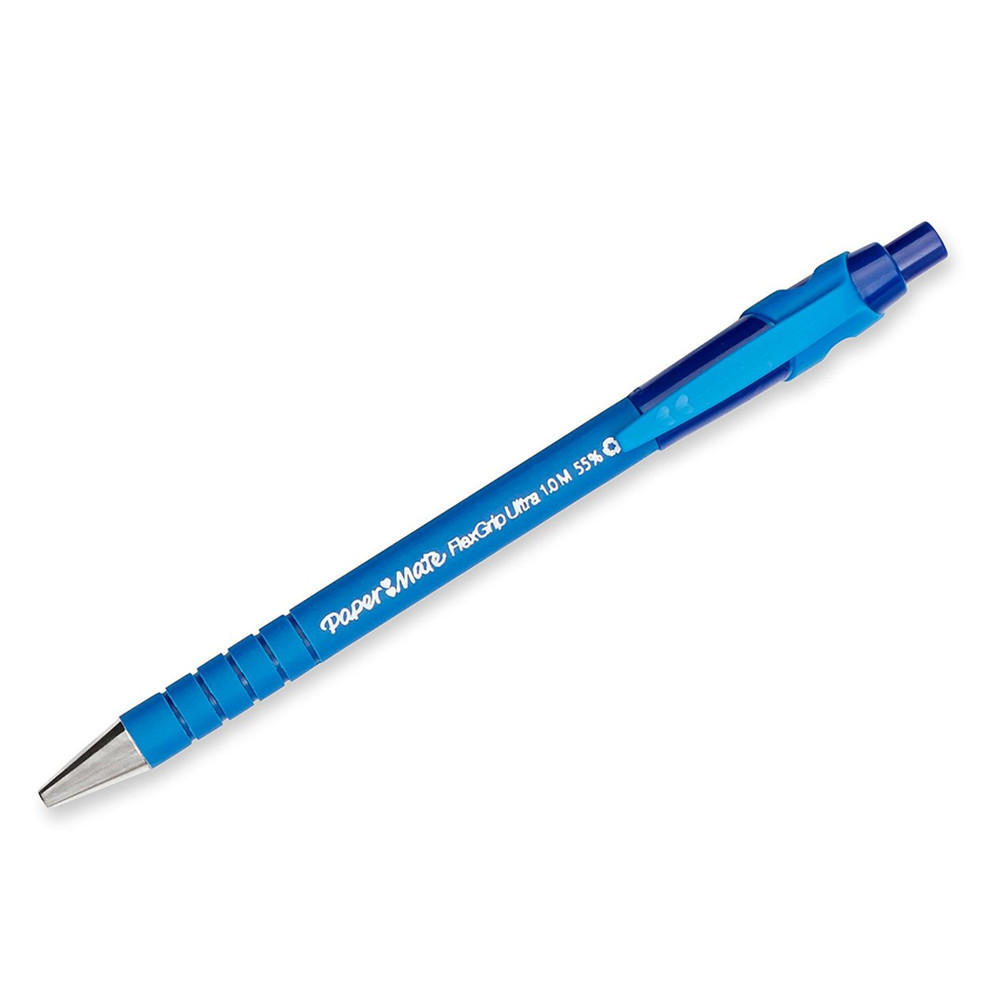 PaperMate® Flexgrip Ultra Recycled Ballpoint Pens, Retractable, 1.0mm ...