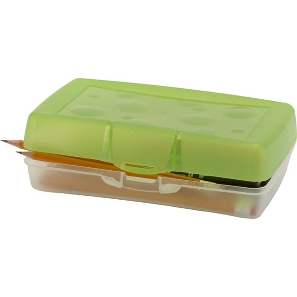 Storex Plastic Multi-Colour Pencil Box (61605B12S) 781724