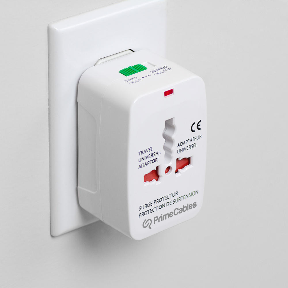 Universal Travel AC Adapter All in One UK/US/AU/EU/CA Multi Plug ...