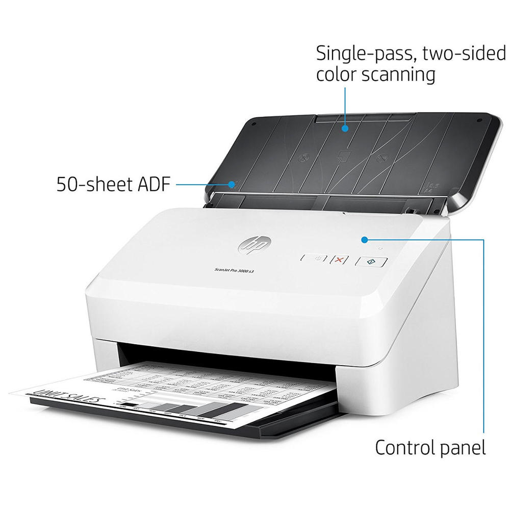 HP ScanJet Pro 3000 s3 Sheet-feed Scanner (L2753A)