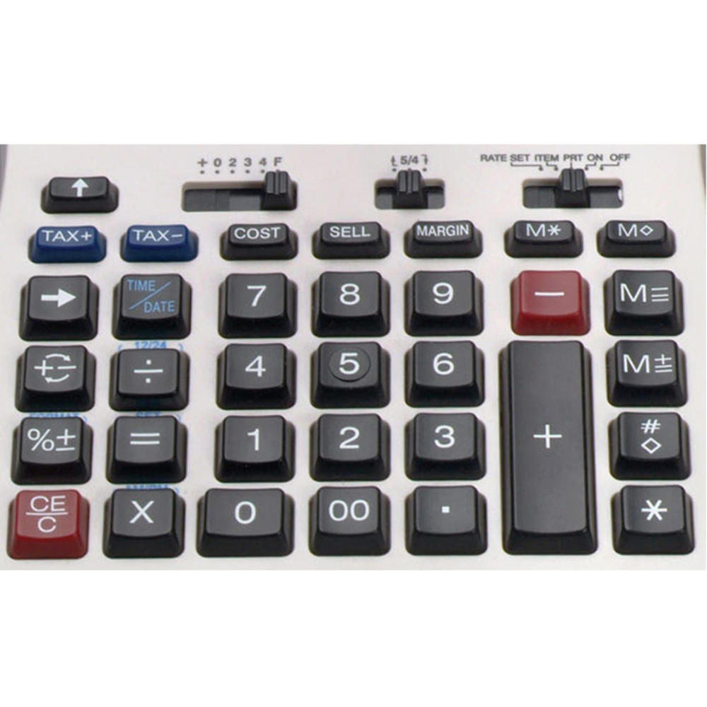 Victor® 1208-2 12-Digit Compact Commercial Printing Calculator 610915