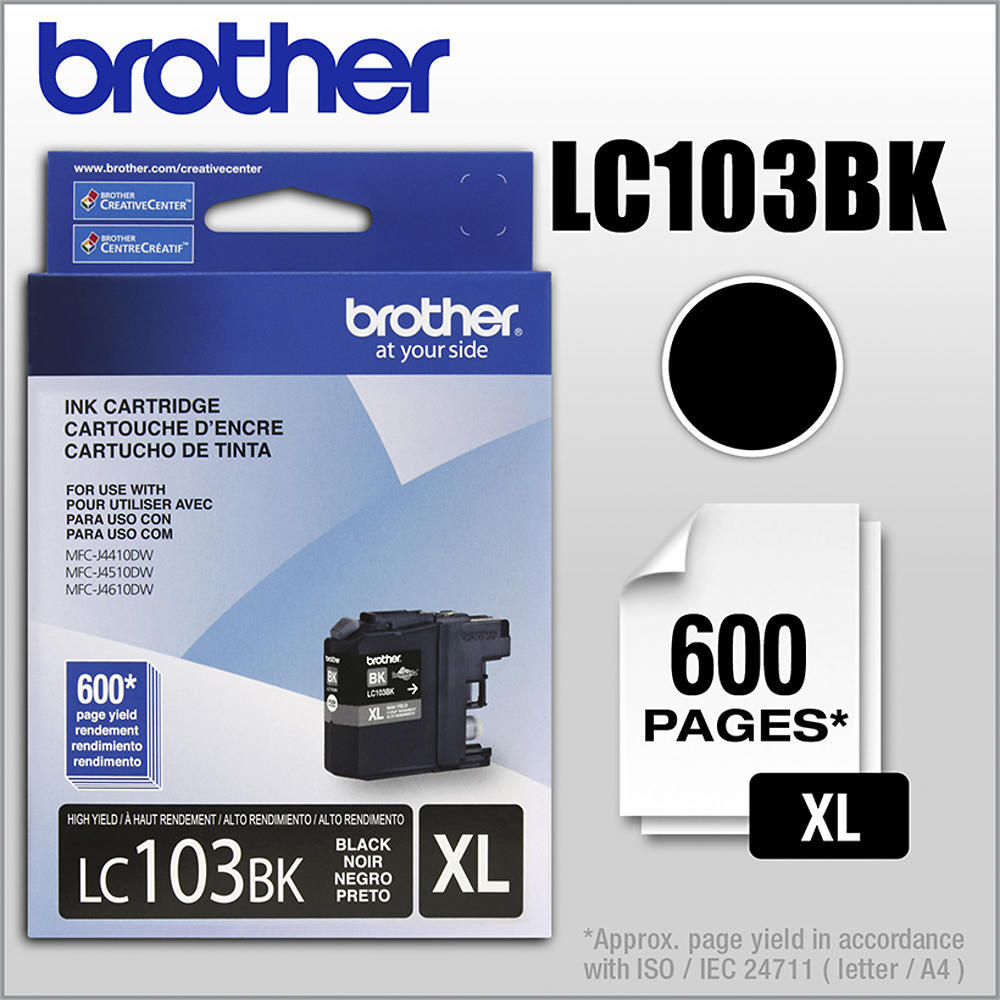 Brother LC103 Original Black Ink Cartridge