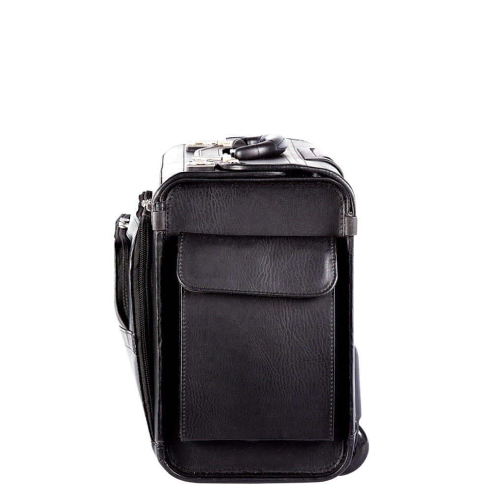 Bugatti® BZCW053 Synthetic Leather Computer Case with Telescopic Handle ...