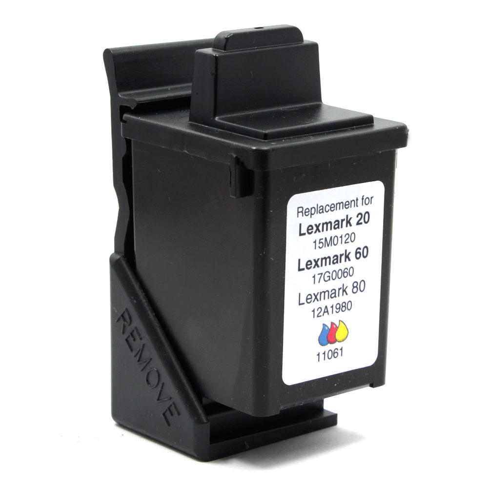 Lexmark 20 15M0120 Lexmark 60 17G0060 Lexmark 80 12A1980 Remanufactured ...