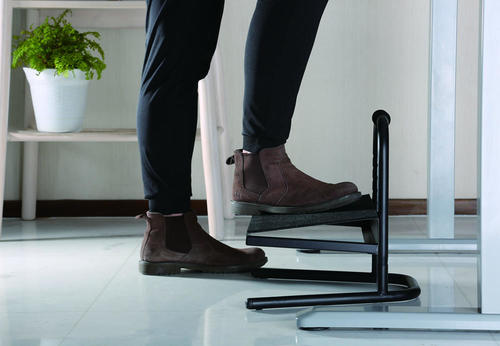 Heavy-Duty Height Adjustable Ergonomic Free-Standing Footrest Platform ...