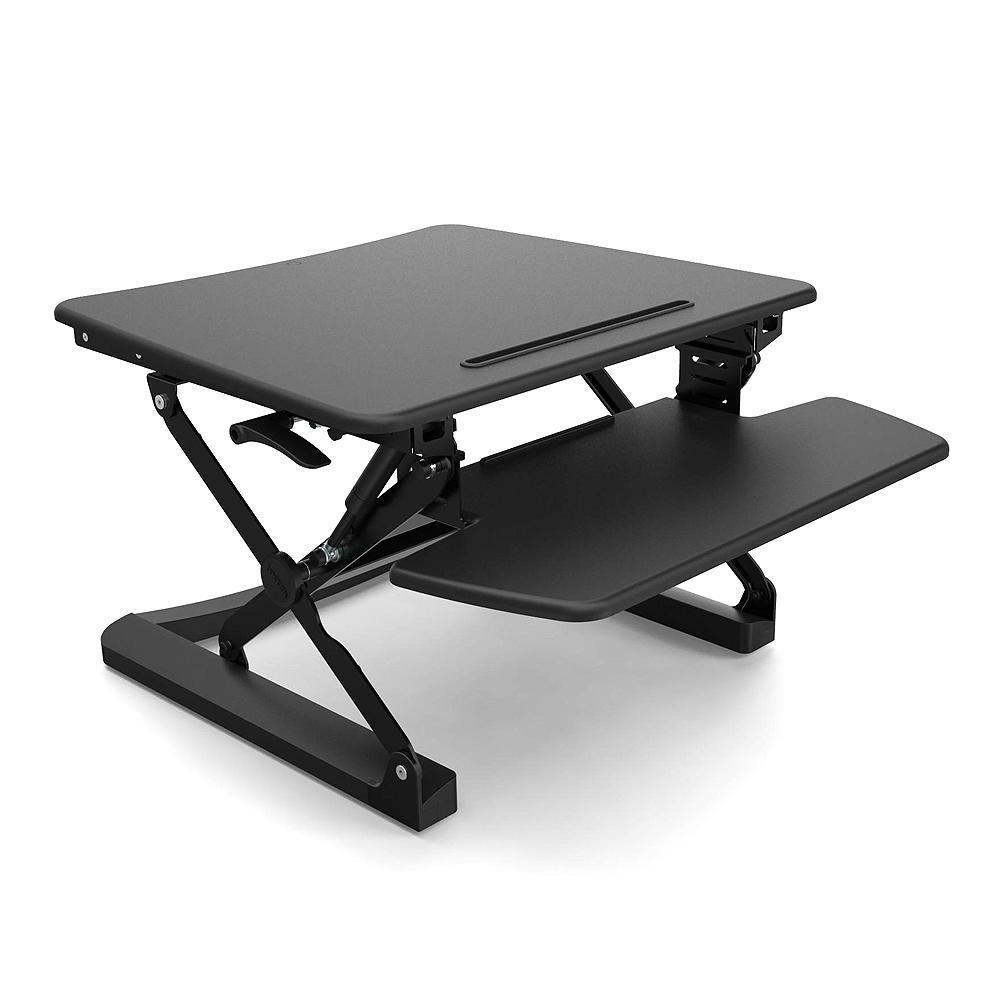 Sit Standing Height Adjustable Desk Ergo Riser + Ergonomic Foot Rocker ...