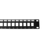 24-port Keystone Patch Panel, 19" Rackmount 1U - Unloaded