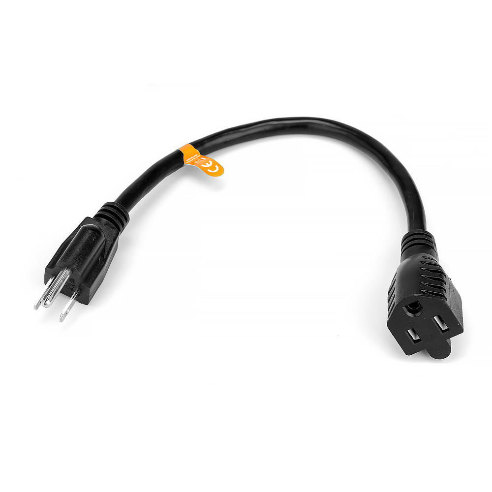 16AWG Power Extension Cord Cable, SJT 16/3C 13A/125V - 1Ft - PrimeCables®