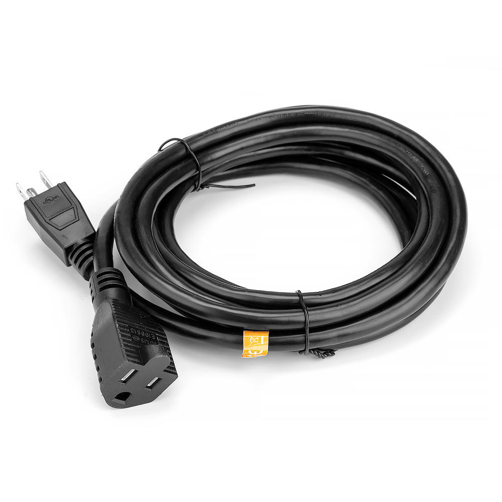 16AWG Power Extension Cord Cable, SJT 16/3C 13A/125V - 10Ft - PrimeCables®