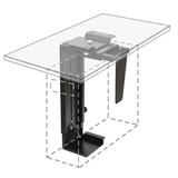 Adjustable CPU Stand for Under Desk or Wall - PrimeCables