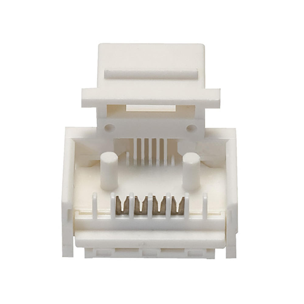 RJ11 Toolless Keystone Jack - White - Monoprice®