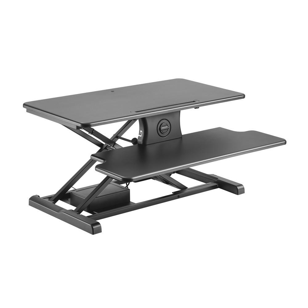 Electric Height Adjustable Sit-Stand Desk Converter PrimeCables®