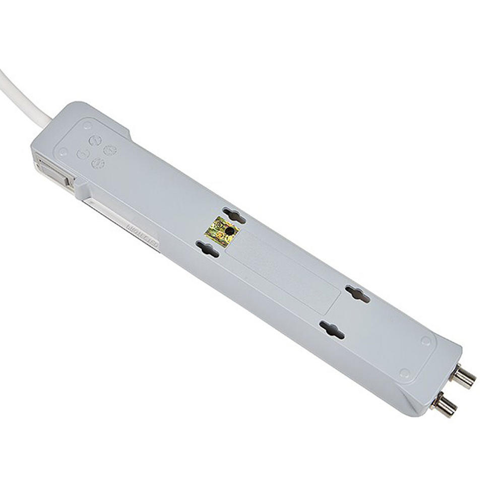 6 Outlet Slim Surge Protector Power Strip - 1080 Joules - Monoprice®