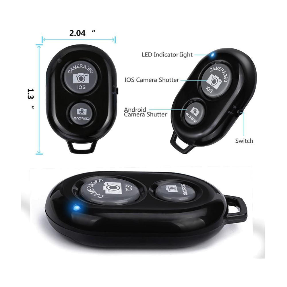 Wireless Selfie Remote for Camera - PrimeCables