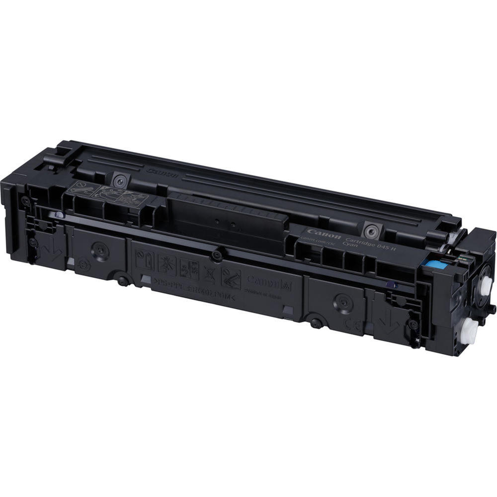 Canon 045H (1245C001) High-Yield Original Cyan Toner Cartridge