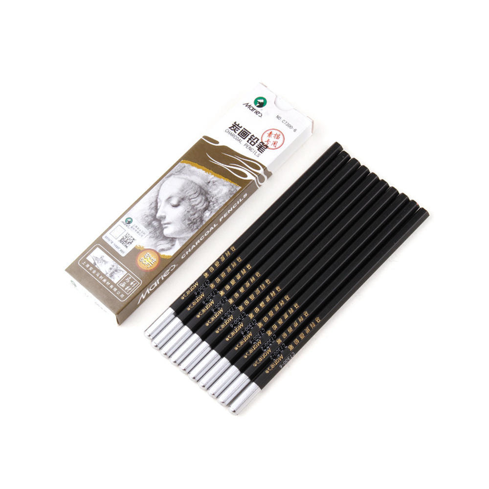Marie's Soft Charcoal Pencil, Box of 12