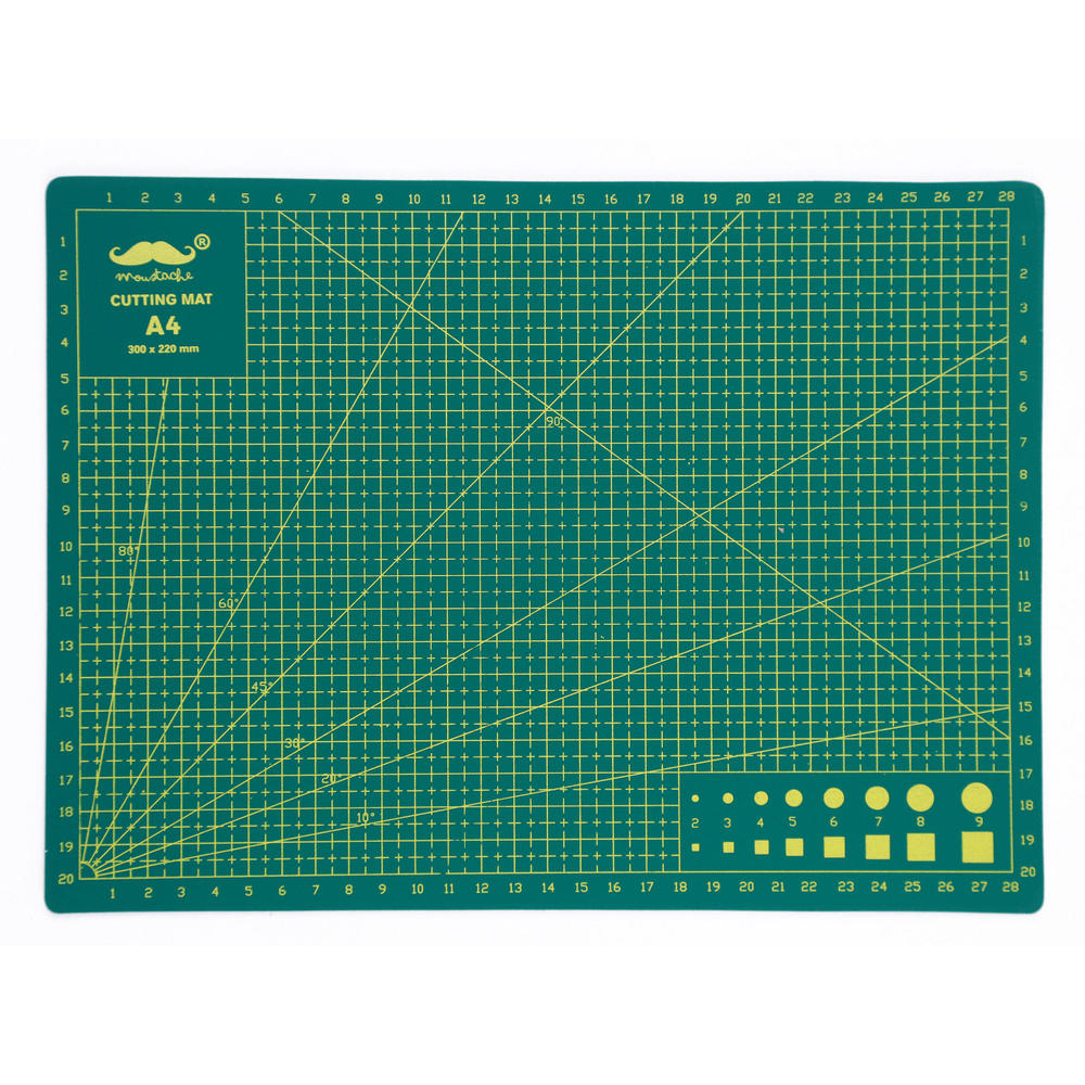Cutting Mat with Grids and Angles - Moustache®