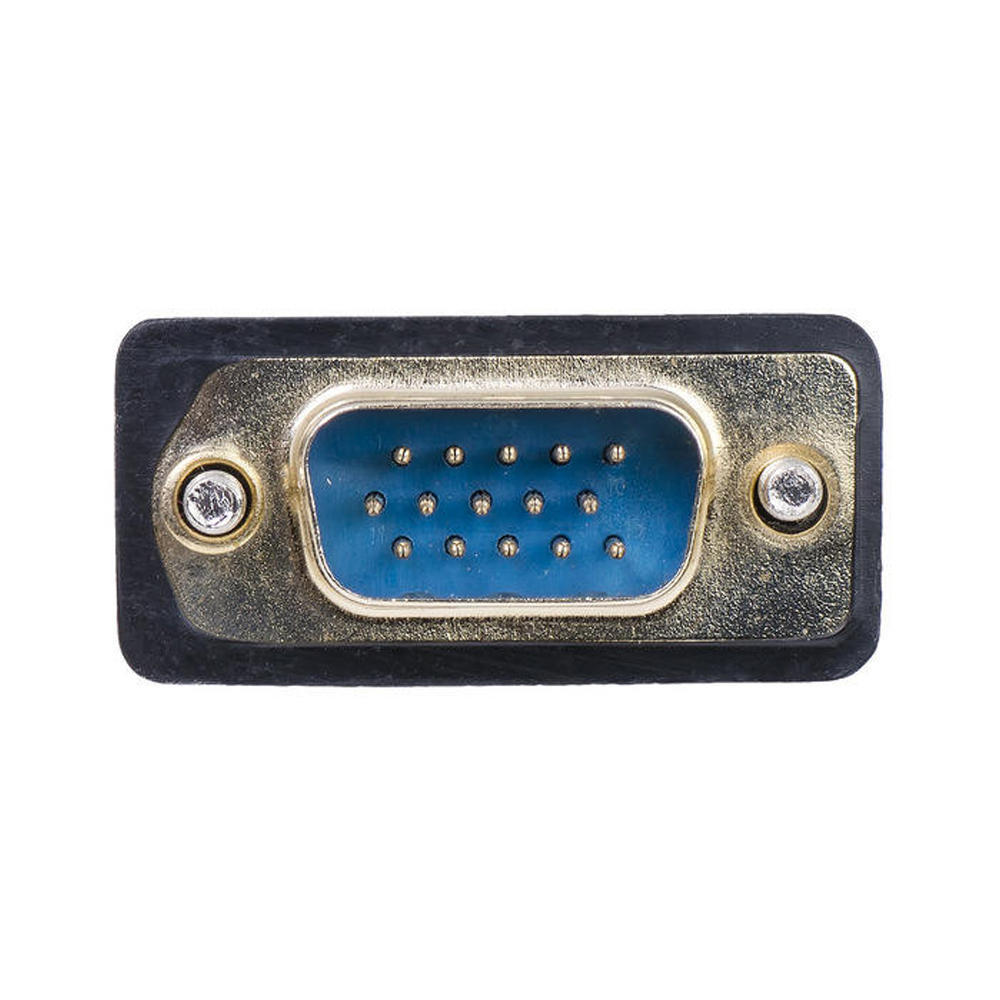 VGA Splitter VGA M to VGA F X 2 (1 PC to 2 Monitors) for High ...