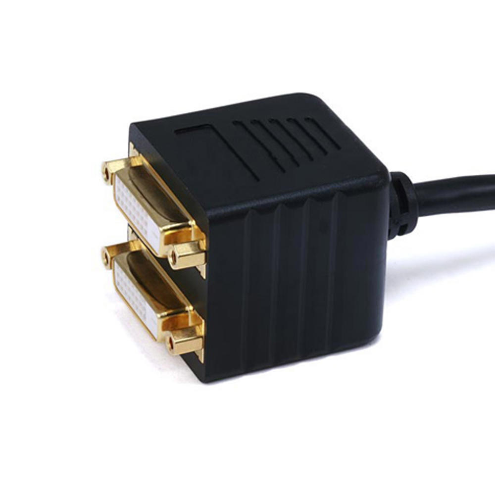 Video Splitter - HDMI Male to DVI-D Female X 2 - Monoprice®