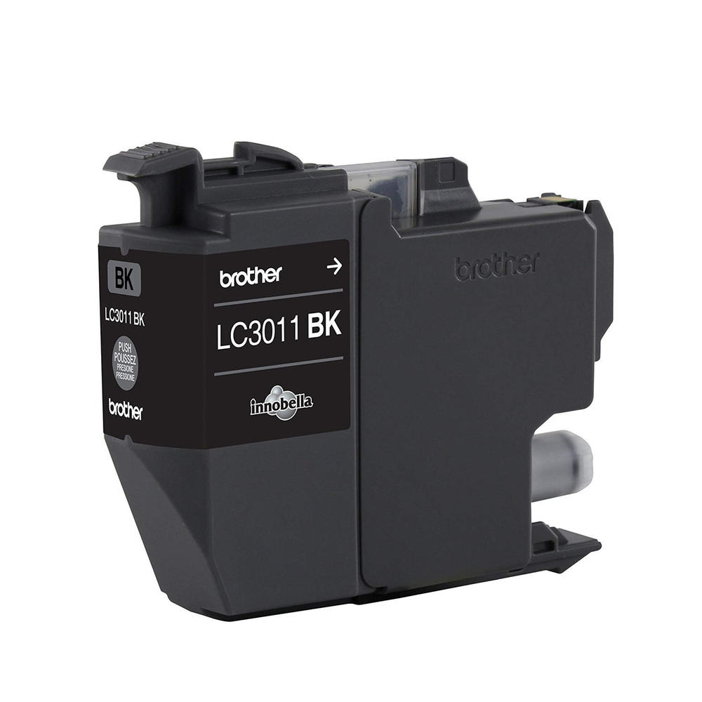 Brother Genuine LC3011BK Standard-yield Black Ink Cartridge