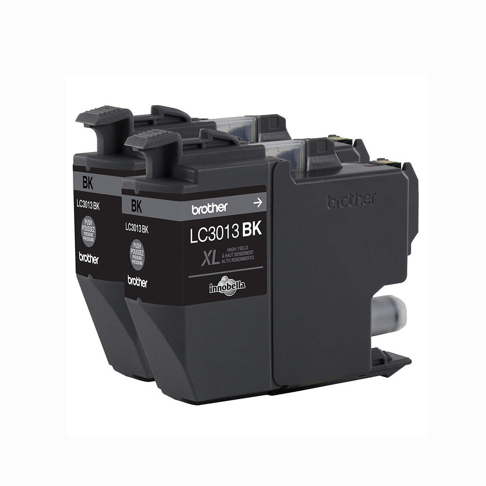 Brother LC30132PKS Black Ink Cartridge, High Yield, 2/Pack